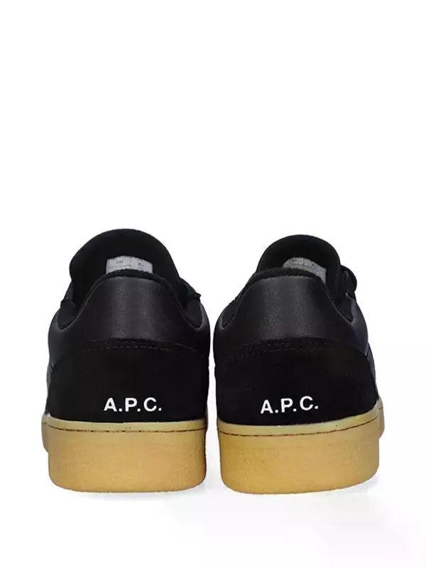 A.p.c. Suede Panel Sneakers