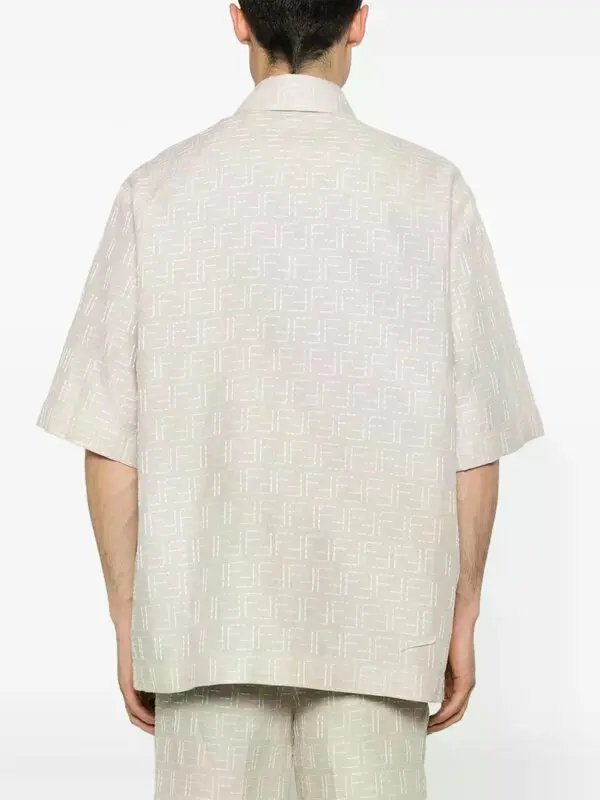 Fendi All-over Ff-jacquard Shirt