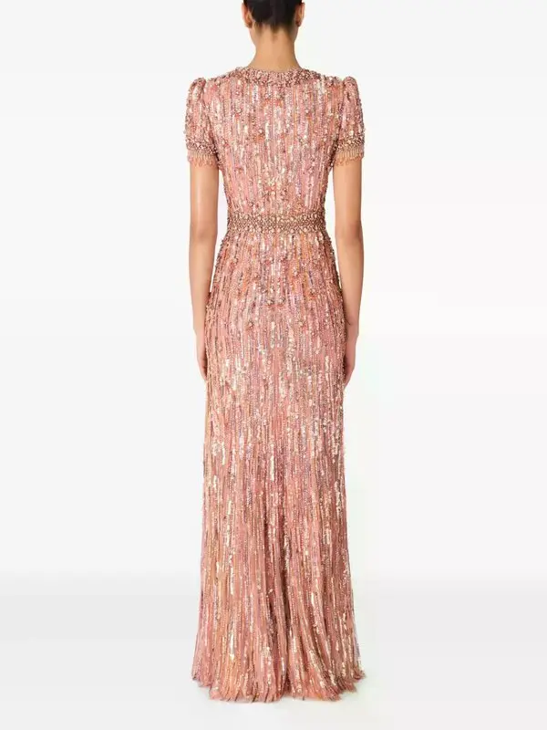 Jenny Packham Roxy Maxi Dress - Pink