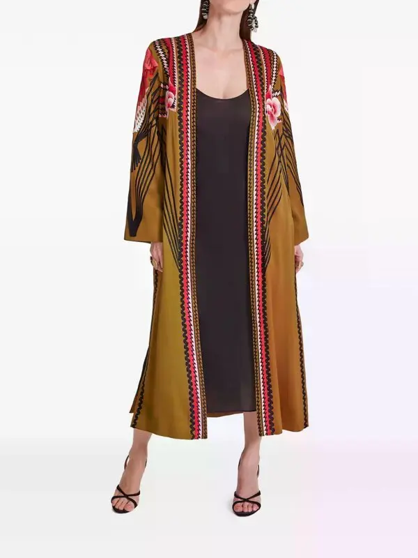 TEMPERLEY LONDON Romina Embroidered Long Coat
