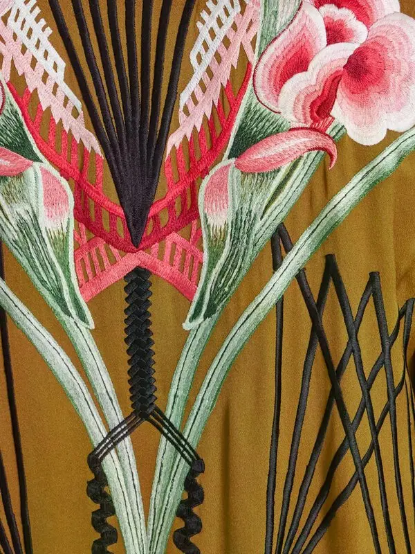 TEMPERLEY LONDON Romina Embroidered Long Coat
