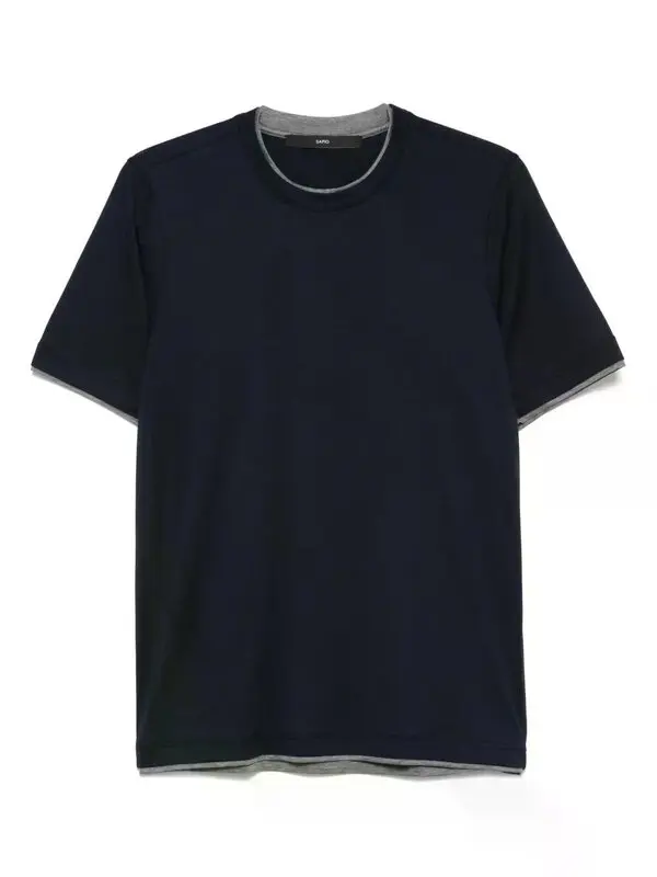SAPIO Cotton T-shirt - Blue