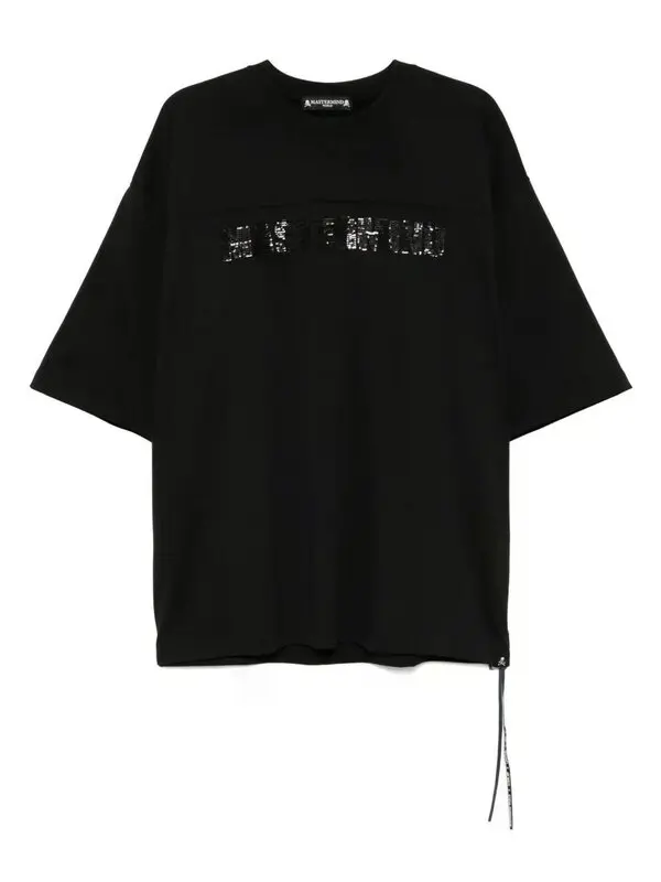 MASTERMIND WORLD Football T-shirt - Black