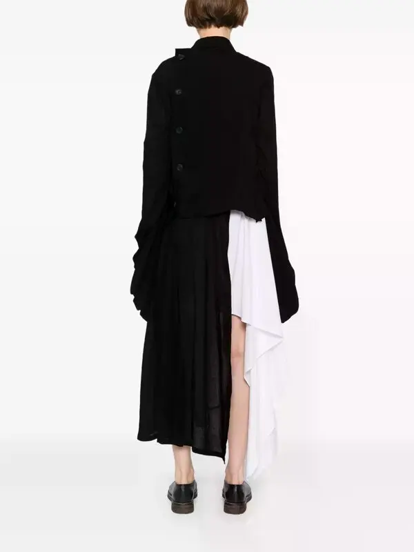 Yohji Yamamoto Balloon-sleeves Wrap Blazer