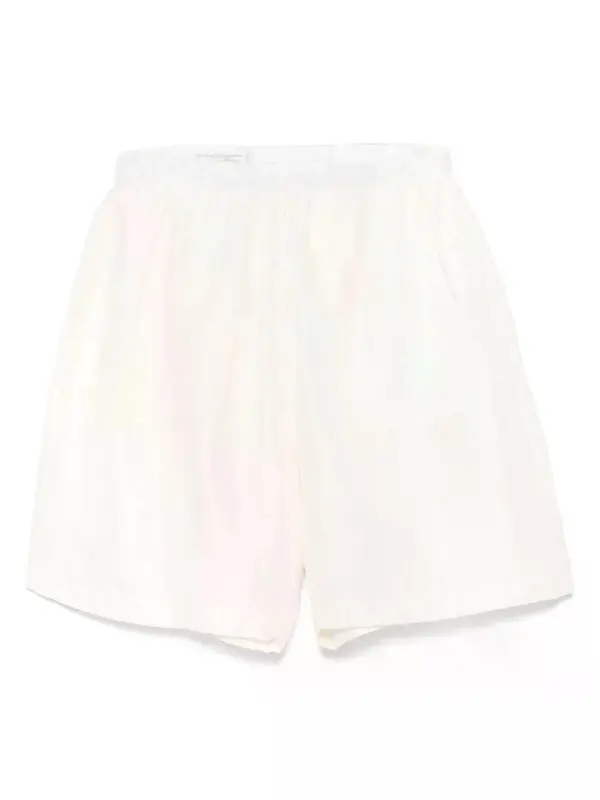 RANRA Patterned Jacquard Shorts - White
