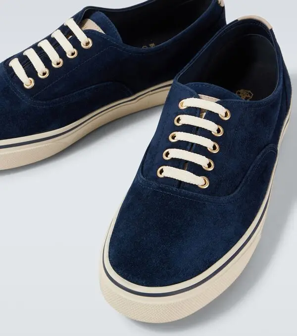 Brunello Cucinelli Suede Sneakers