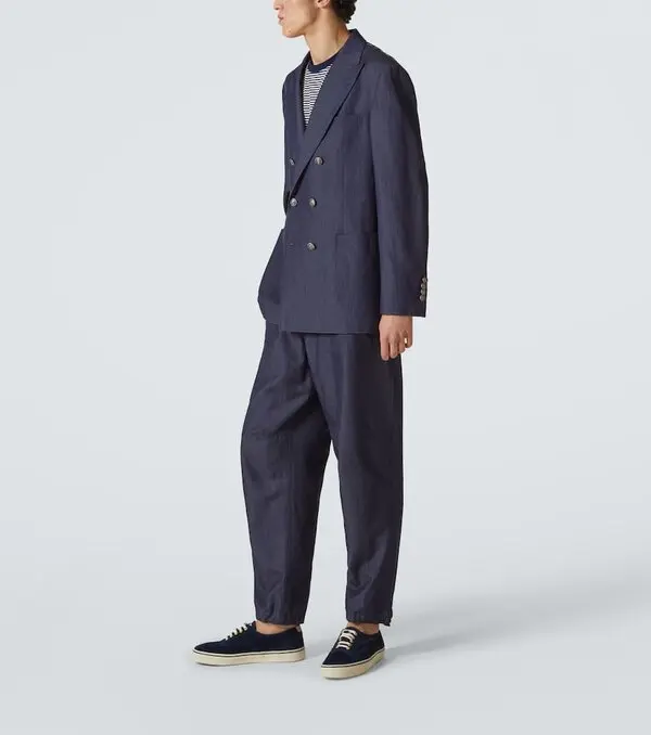 Brunello Cucinelli Suede Sneakers