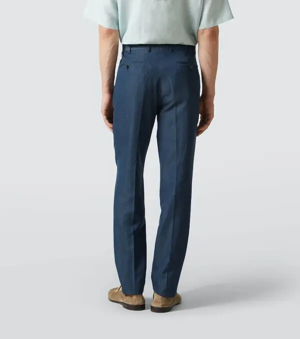 Zegna Wool And Linen Suit