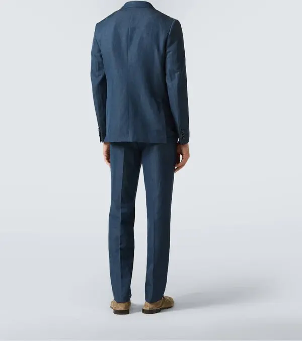 Zegna Wool And Linen Suit