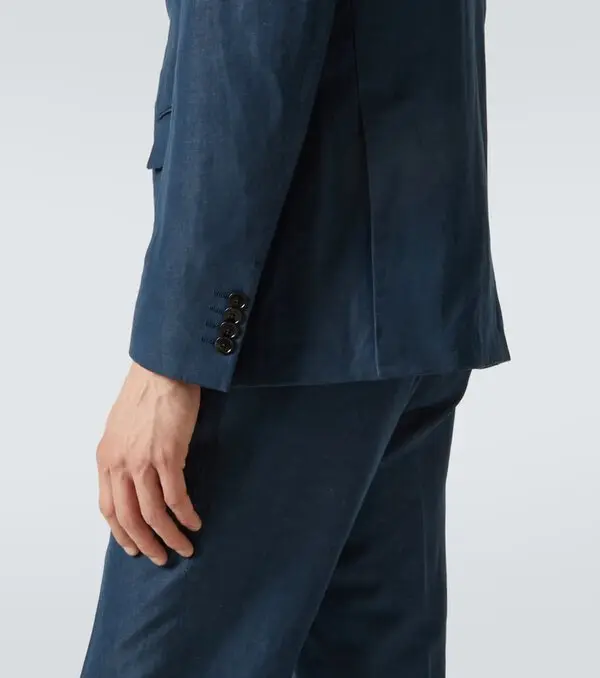 Zegna Wool And Linen Suit