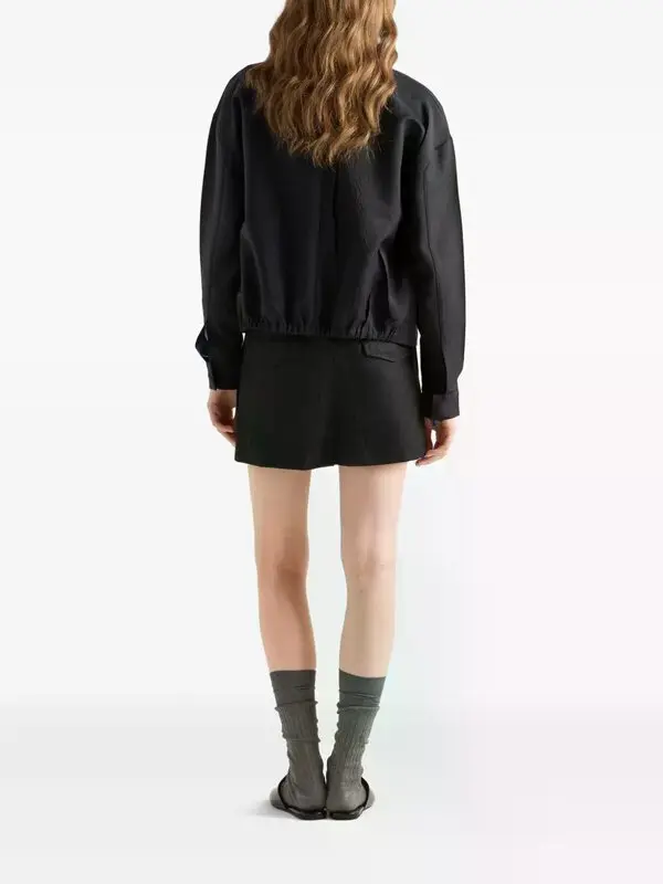 Prada High-waisted Tailored Shorts