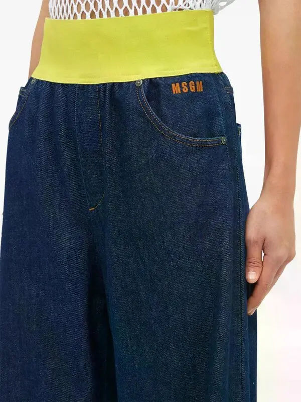 MSGM Wide-leg Jeans