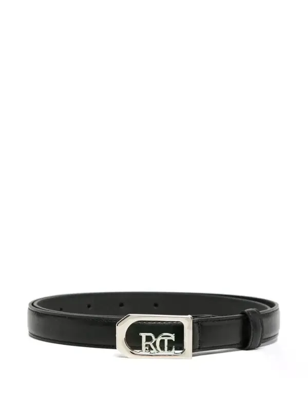 RECTO Rc Logo Belt - Black