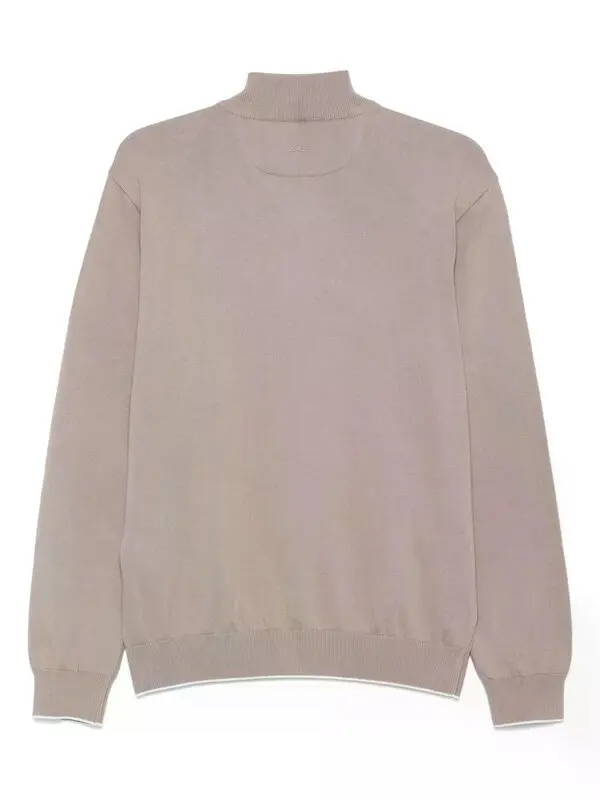 Paul & Shark Mini Logo-tag Sweatshirt - Brown