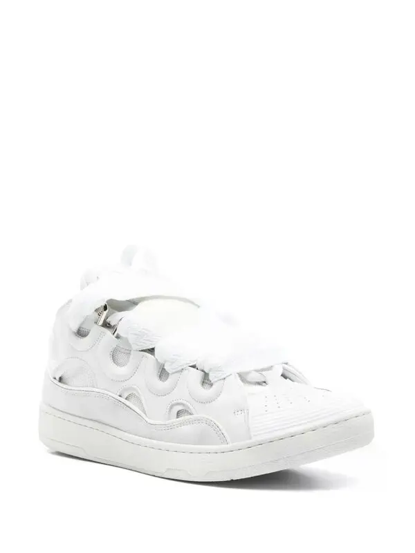 LANVIN Calf Leather Sneakers - White