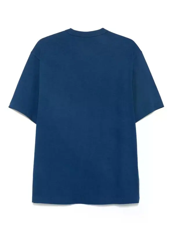 The North Face Logo-embroidered T-shirt - Blue
