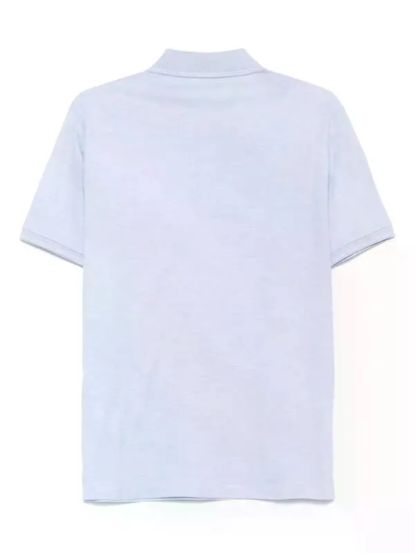 Paul & Shark Logo-patch Polo Shirt - Blue
