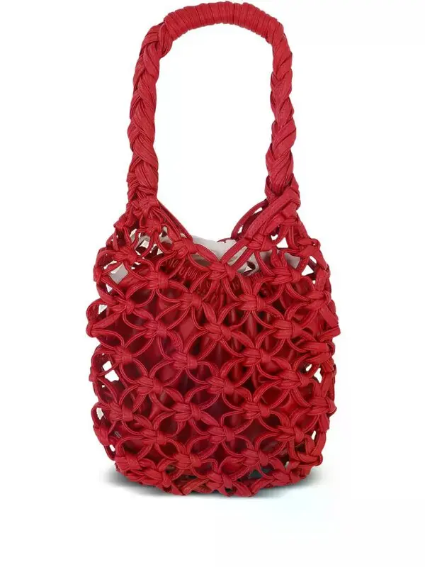 Comme Des Garçons Knotted Shoulder Bag - Red