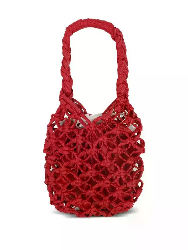 Comme Des Garçons Knotted Shoulder Bag - Red
