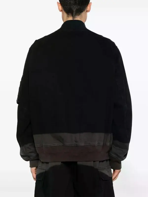 Sacai Garment-dyed Jacket - Black