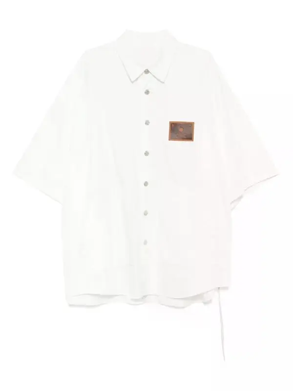 MASTERMIND WORLD Embroidered Shirt - White