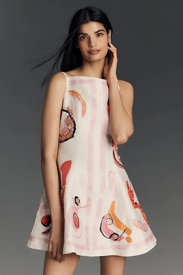 knee length dresses for ladies SAMSTONE MINI DRESS  Acler