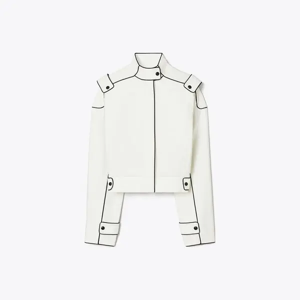 Tory Burch Cotton Bomber Jacket