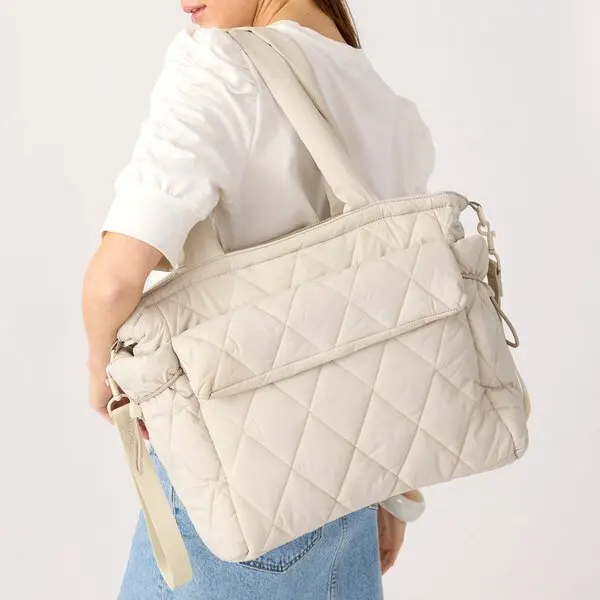 VERA BRADLEY Quilted Diaper Bag Tote