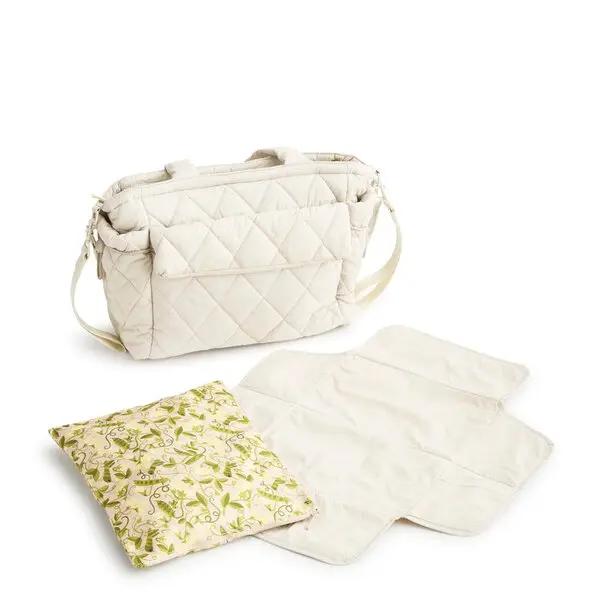 VERA BRADLEY Quilted Diaper Bag Tote