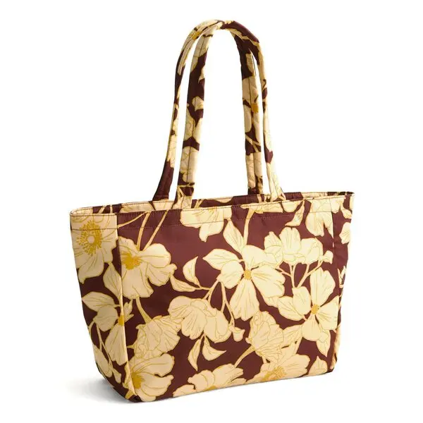 VERA BRADLEY Small Hathaway Tote Bag - Brown