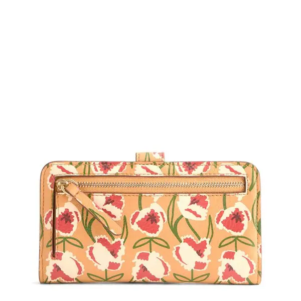 VERA BRADLEY Tab Wallet In Curly Tulips