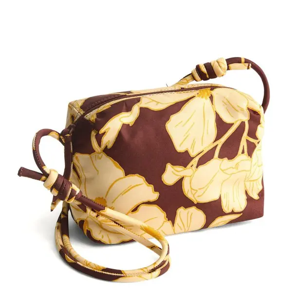 VERA BRADLEY Blake Crossbody Bag - Brown/yellow