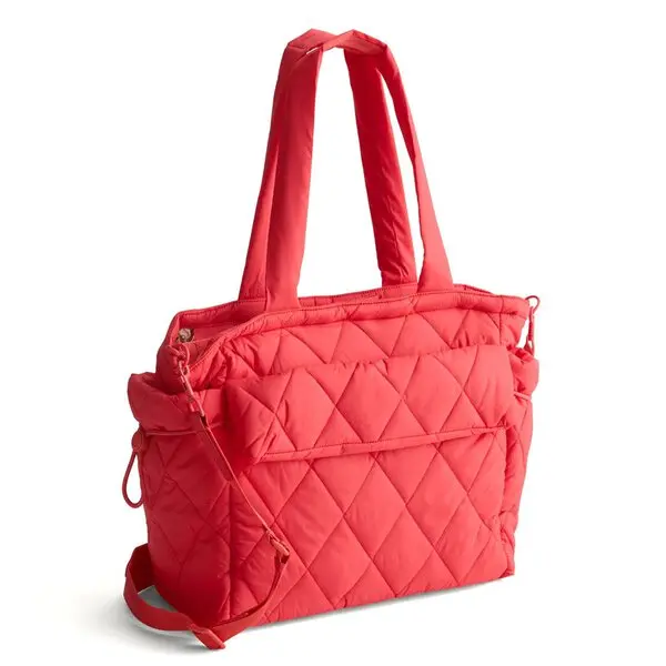 VERA BRADLEY Welland Diaper Bag Tote - Red