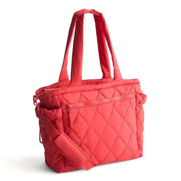 VERA BRADLEY Welland Diaper Bag Tote - Red