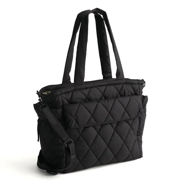 VERA BRADLEY Welland Diaper Bag Tote - Black