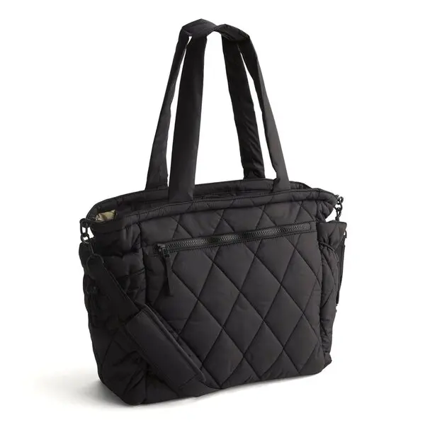 VERA BRADLEY Welland Diaper Bag Tote - Black