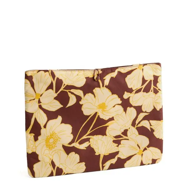 VERA BRADLEY Laptop Insert In Scattered Anemones - Brown