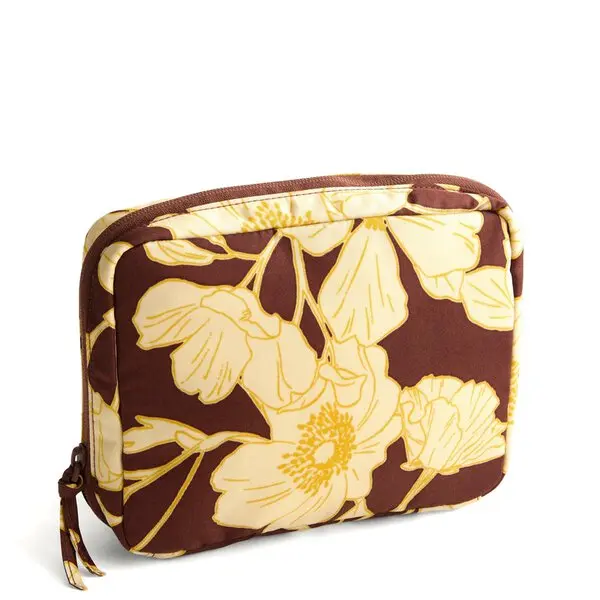 VERA BRADLEY Cord Organizer In Scattered Anemones - Brown/yellow