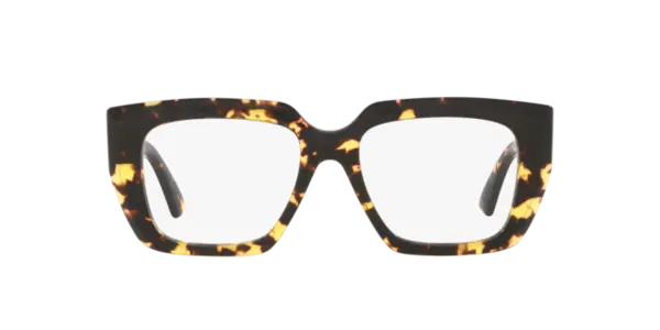 Bottega Veneta Rectangle Eyeglasses - Tortoise