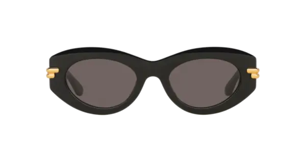 Bottega Veneta Bv1322s Round Sunglasses - Black
