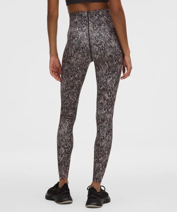 Lululemon Glow Up™ Super-high-rise 28" Tights - Snake Structure Grey Multi