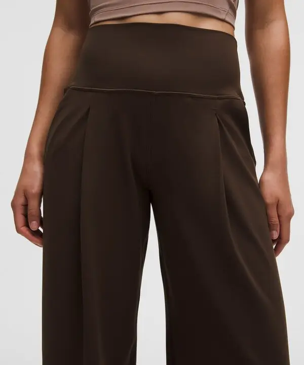 Lululemon Align Palazzo Pant Wide Leg - Walnut Crunch