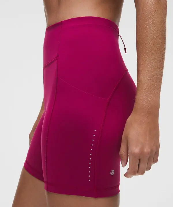 Lululemon Swift Speed High-rise Short 6 - Raspberry Rave