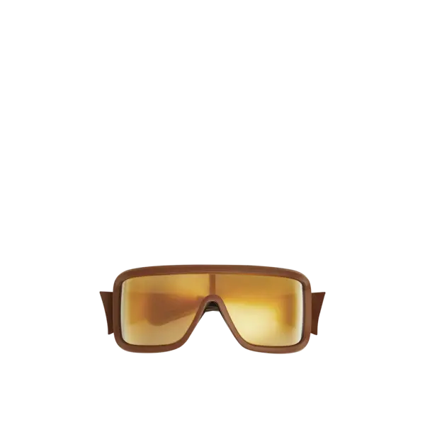 Moncler Snowseeker Rectangular Sunglasses - Brown