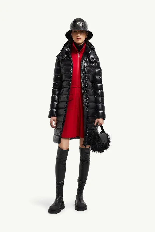 Moncler Moka Long Down Jacket