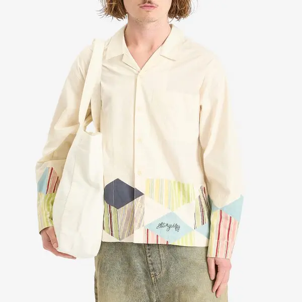 STORY MFG. Tesselate Patchwork Greetings Shirt