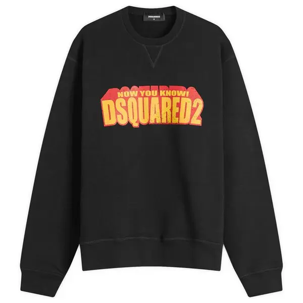 Dsquared2 3d Logo Cool Fit Crew Sweat