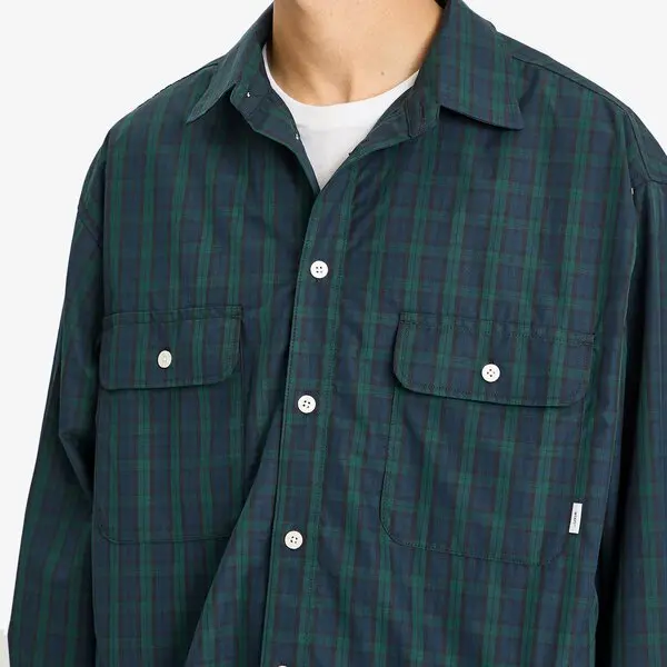 WTAPS Broadcloth Black Watch Check Shirt