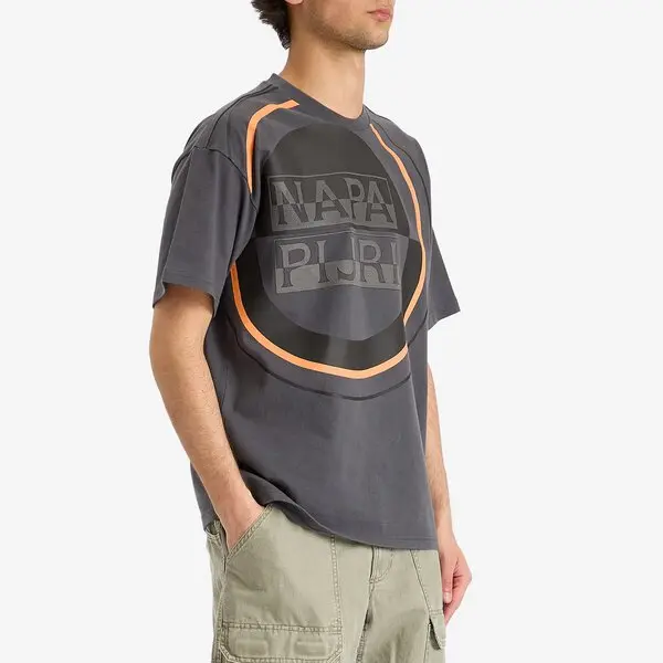 NAPAPIJRI Premium Macro Dimension Print T-shirt