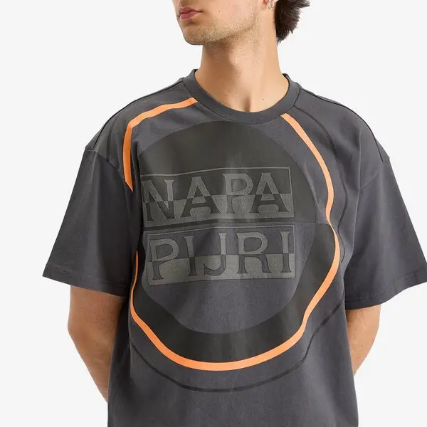 NAPAPIJRI Premium Macro Dimension Print T-shirt